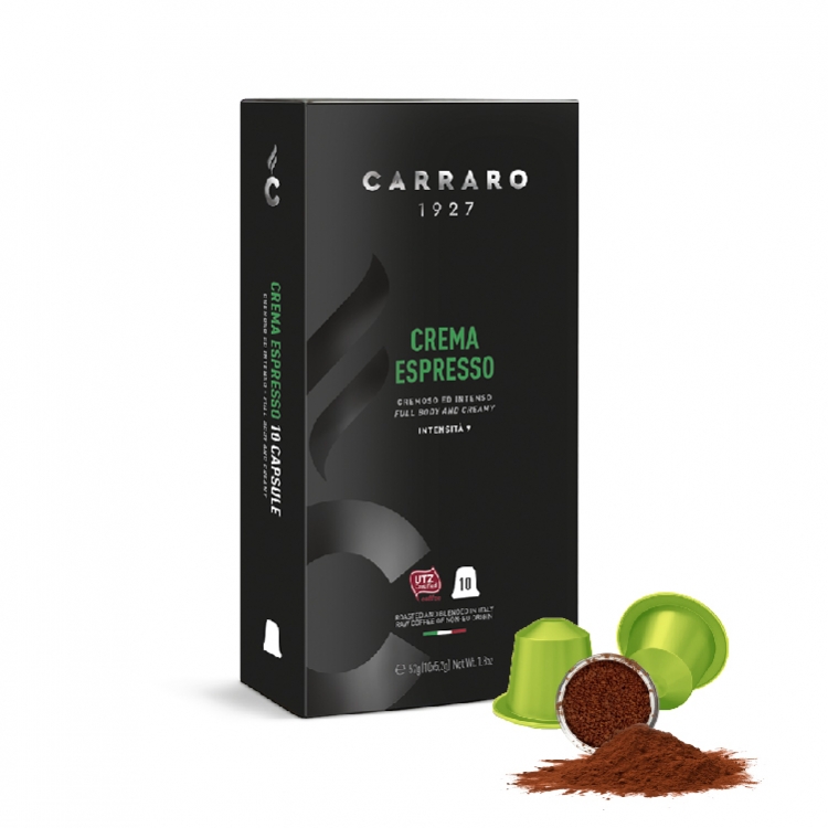 Carraro Crema Espresso Coffee capsule - Vinbarista.com