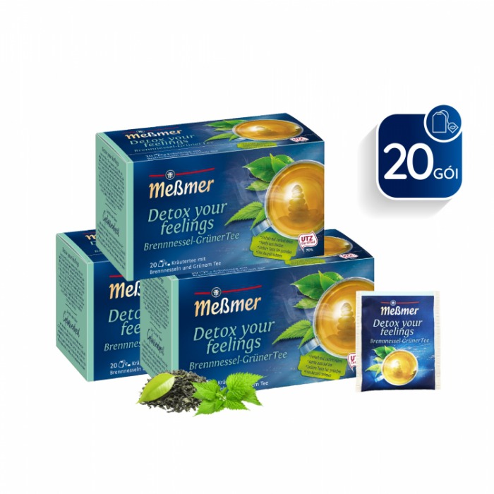 Combo 3 Boxes Detox Your Feelings Tea Bag Messmer